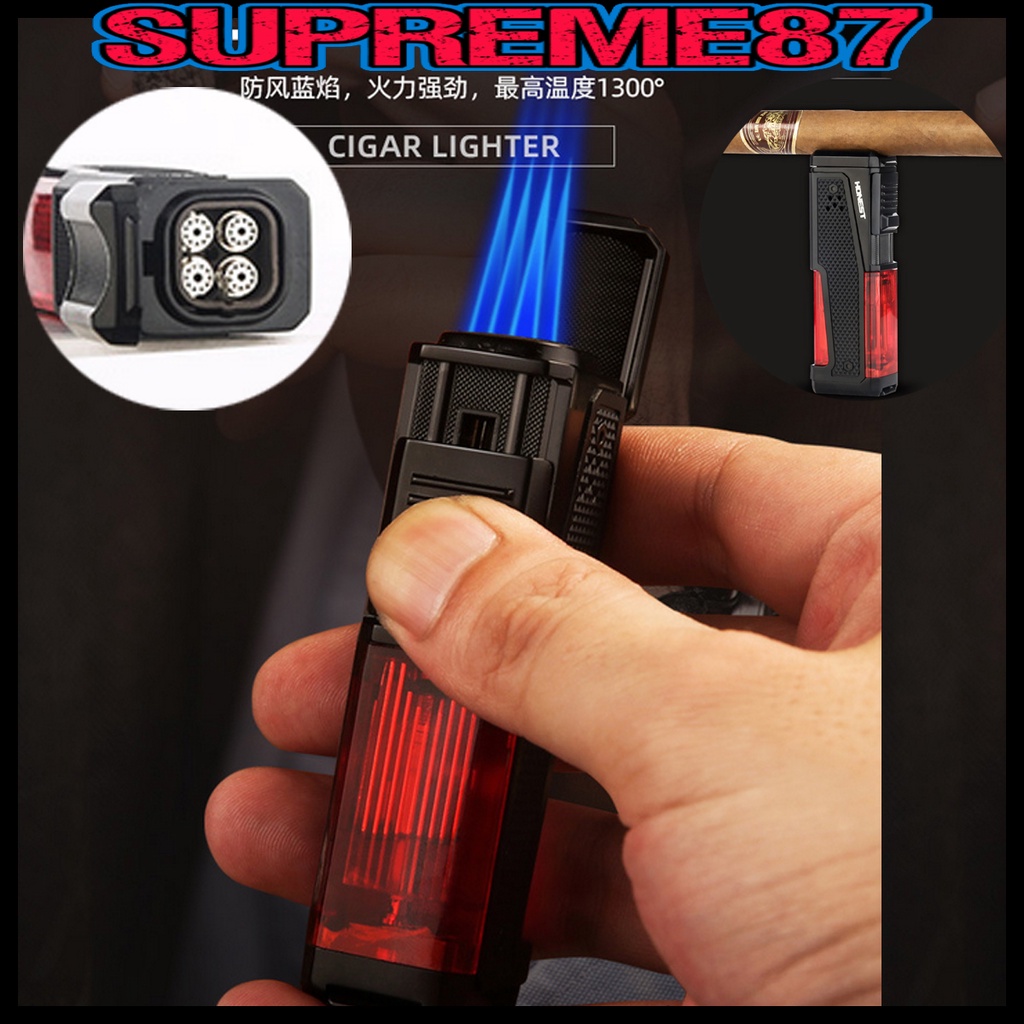 Honest Jet Lighter Ghost Ax 4 jet flame lighter honest jet lighter ...