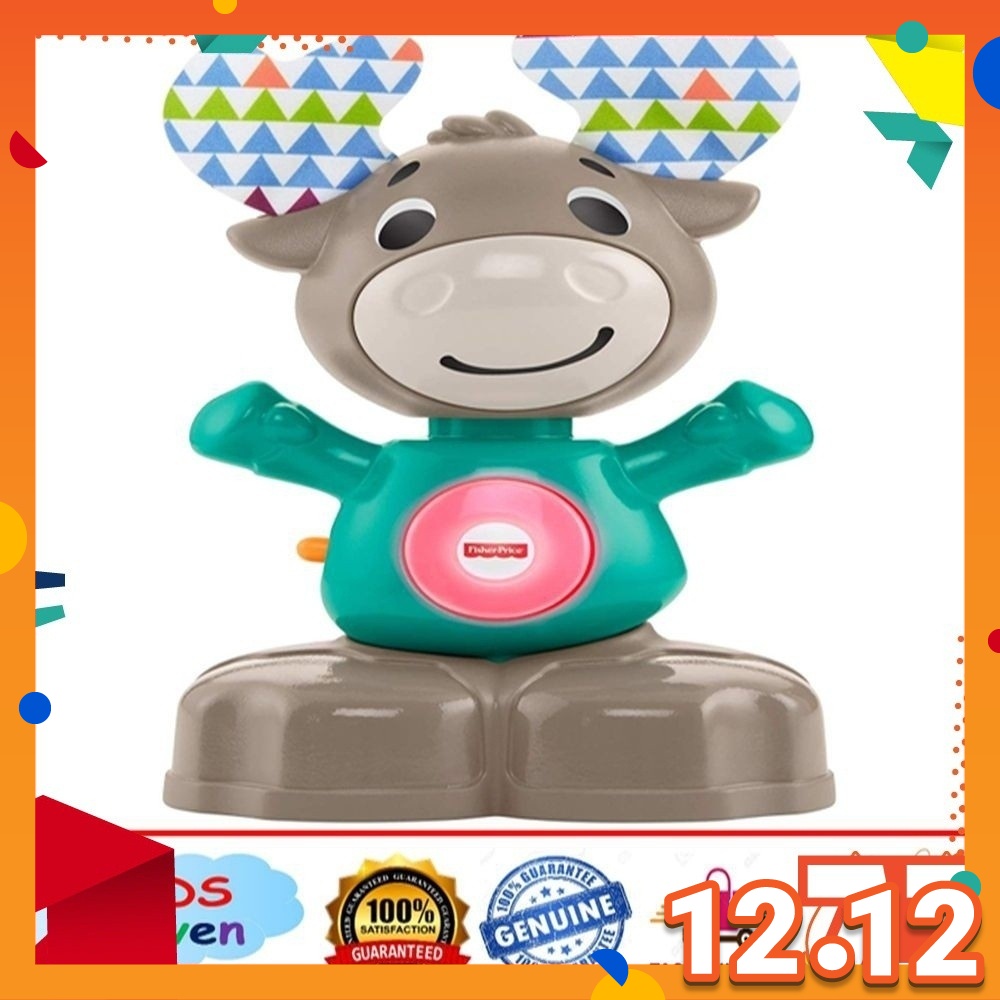 Fisher-Price Linkimals Musical Moose (100.0% Original) | Shopee Malaysia
