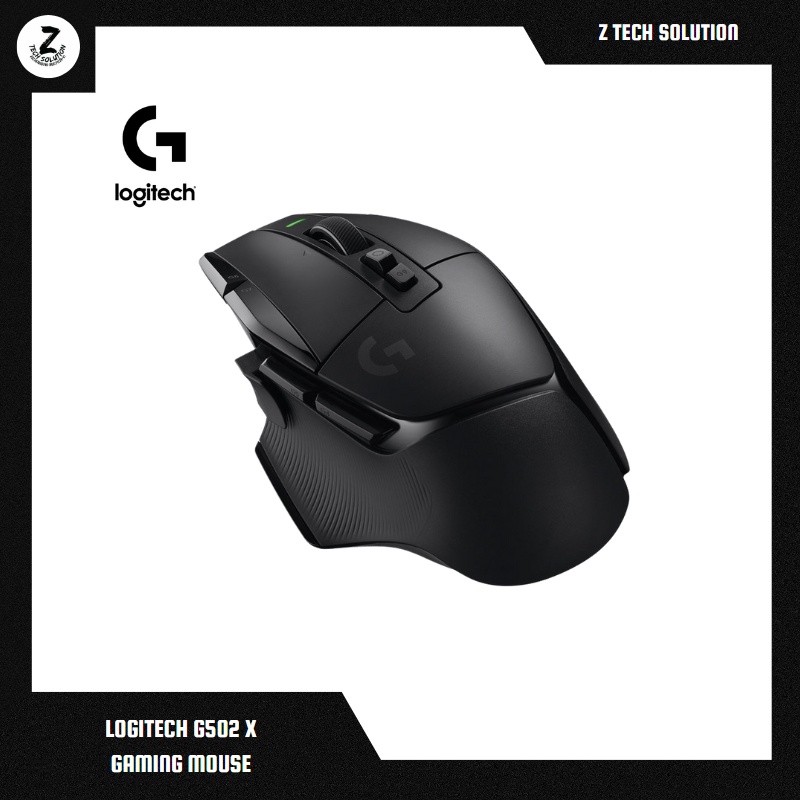 Logitech G502 X Wired Gaming Mouse Hybrid Optical-Mechanical Primary Switches Hero 25K Gaming ...