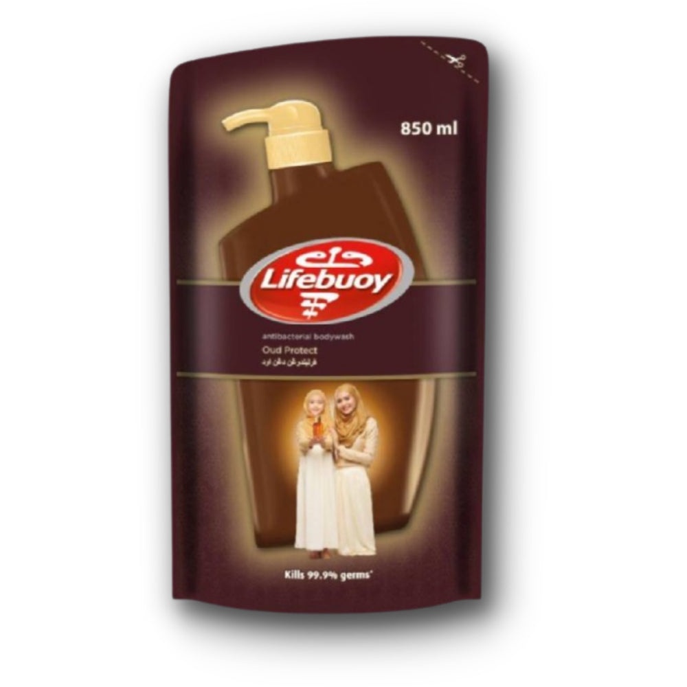Lifebuoy Body Wash Oud Protect Refill 850ml | Shopee Malaysia