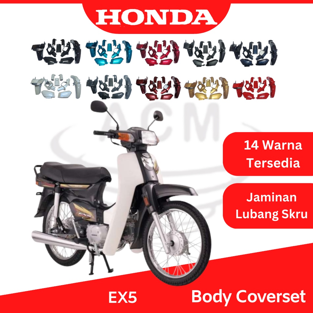 HONDA EX5 Dream High Power HP Hi Full Body Cover Set Coverset Bodyset ...