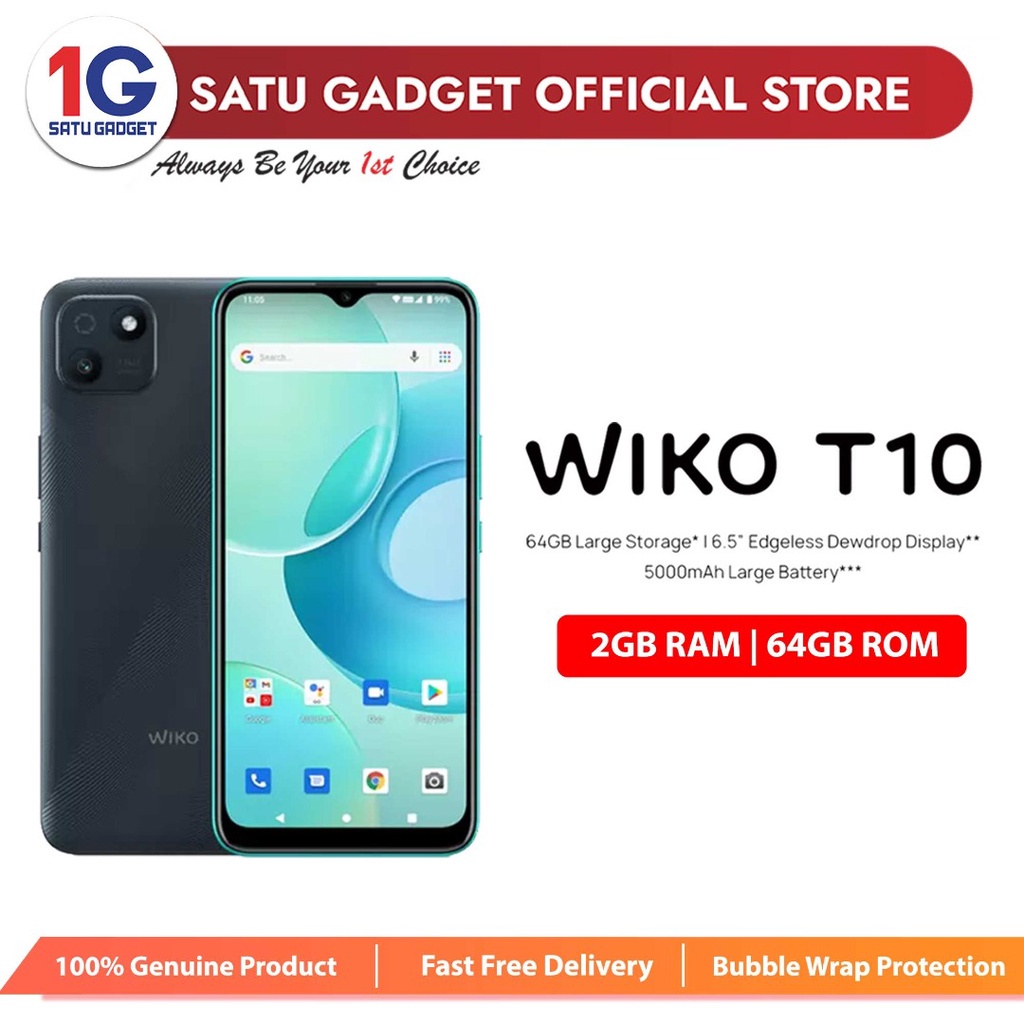 Spesifikasi dan harga Wiko T10 di Malaysia - TechNave BM
