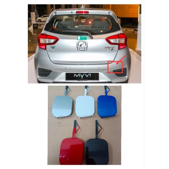 MYVI 2018-2021 (D20N) REAR BUMPER TOWING CAP(ORIGINAL) SIAP CAT ...