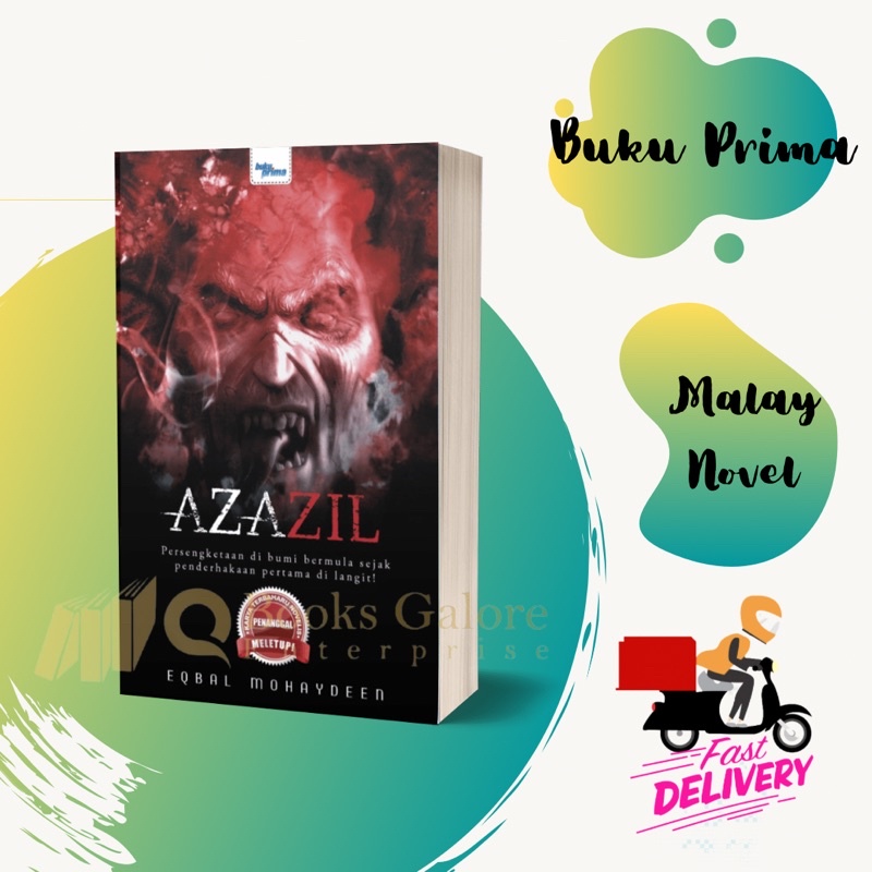 Novel Seram: AZAZIL - Penulis: EQBAL MOHAYDEEN - Penerbit: Buku Prima | Shopee Malaysia