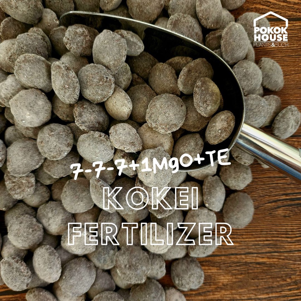 Kokei nugget fertilizer (7-7-7-1MgO +TE) - baja humus organik untuk ...