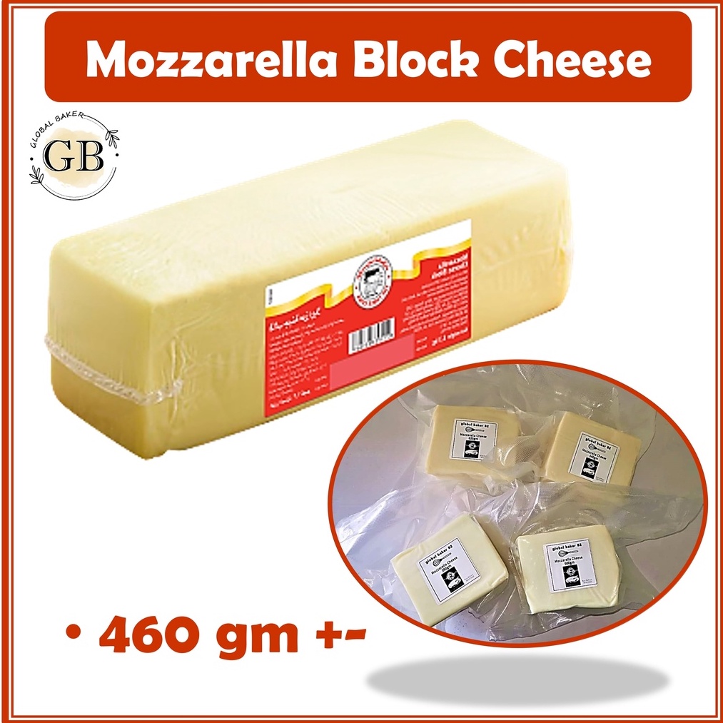 MOZZARELLA CHEESE BLOCK 460GM+- | Shopee Malaysia