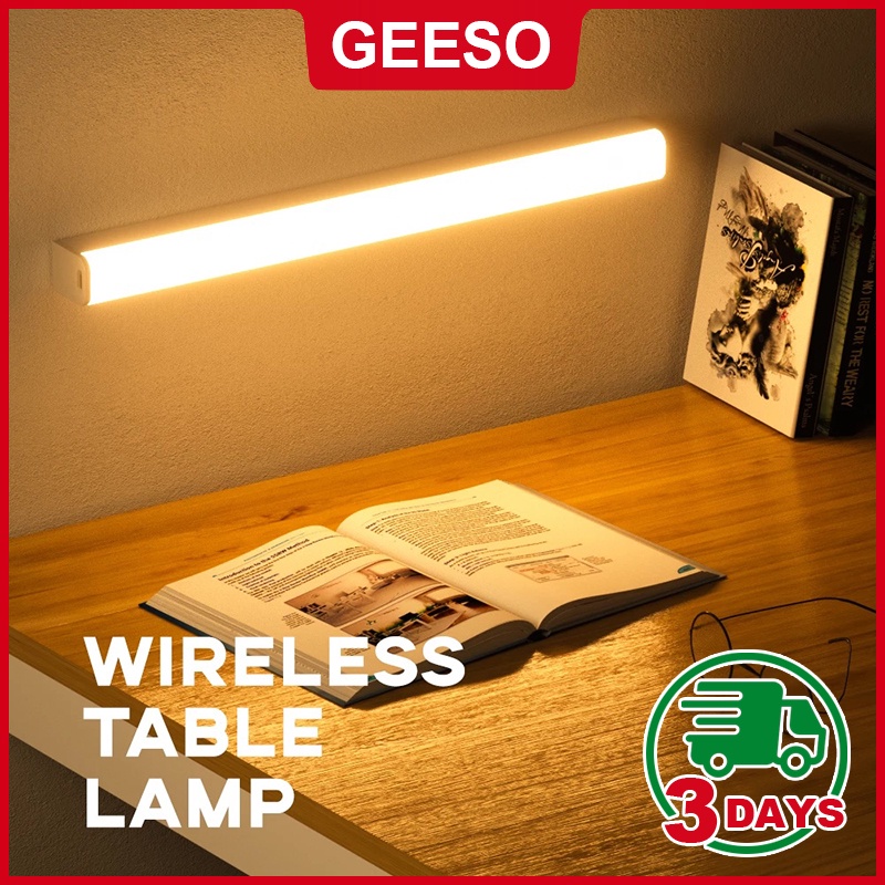 【Ready Stock】LED Desk Lamp, Magnetic Under Cabinet Lights Dimmable ...