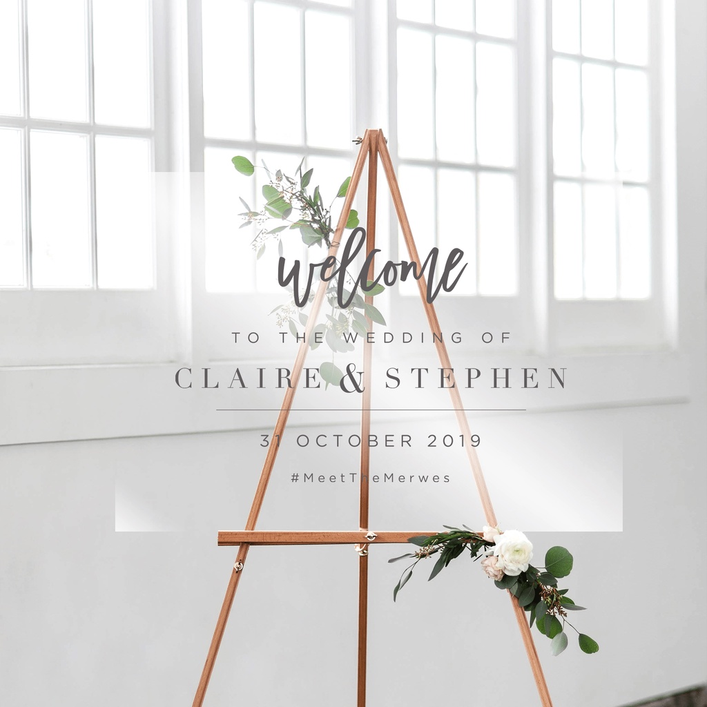 Crystal Welcome Board Custom Acrylic, Wedding Signage, Welcome Board ...