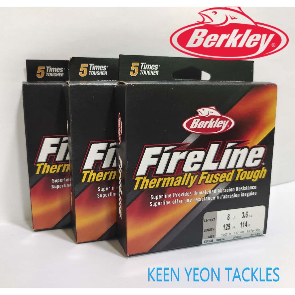 BERKLEY FIRELINE THERMALLY FUSED TOUGH BRAIDED LINE | Shopee Malaysia