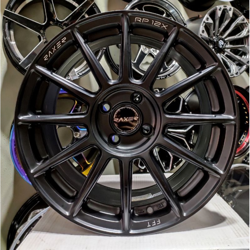 Raxer RP12X Flow Forming Sport Rim 16x7JJ ET42 (4x100) | Shopee Malaysia