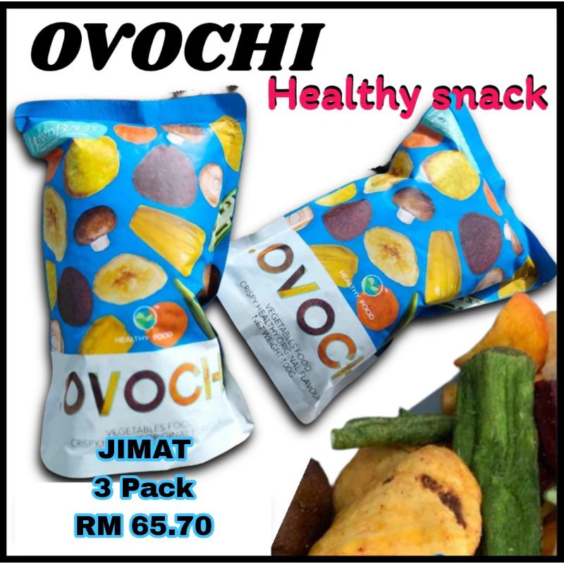 OVOCHI Healthy Snack Kerepek sayur Snack Dried fruits Kerepek sayur ...