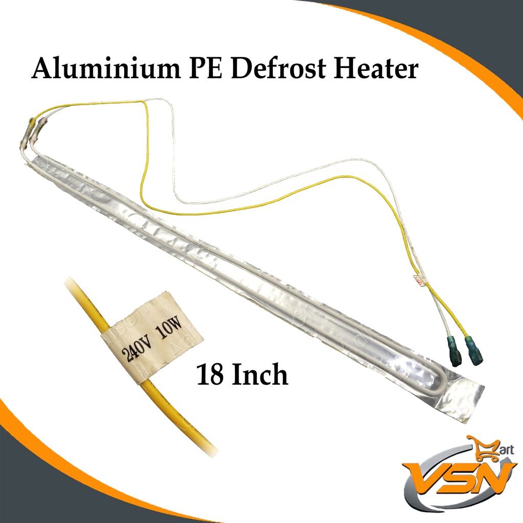 Refrigerator Wire heater / Aluminium PE Defrost Heater 10W 240V 18"Inch ...
