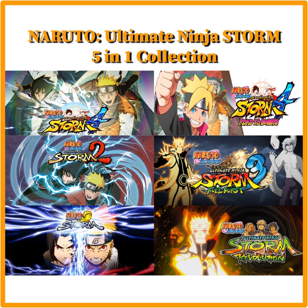 (PC) NARUTO: Ultimate Ninja STORM 5 in 1 Collection [Digital Download ...