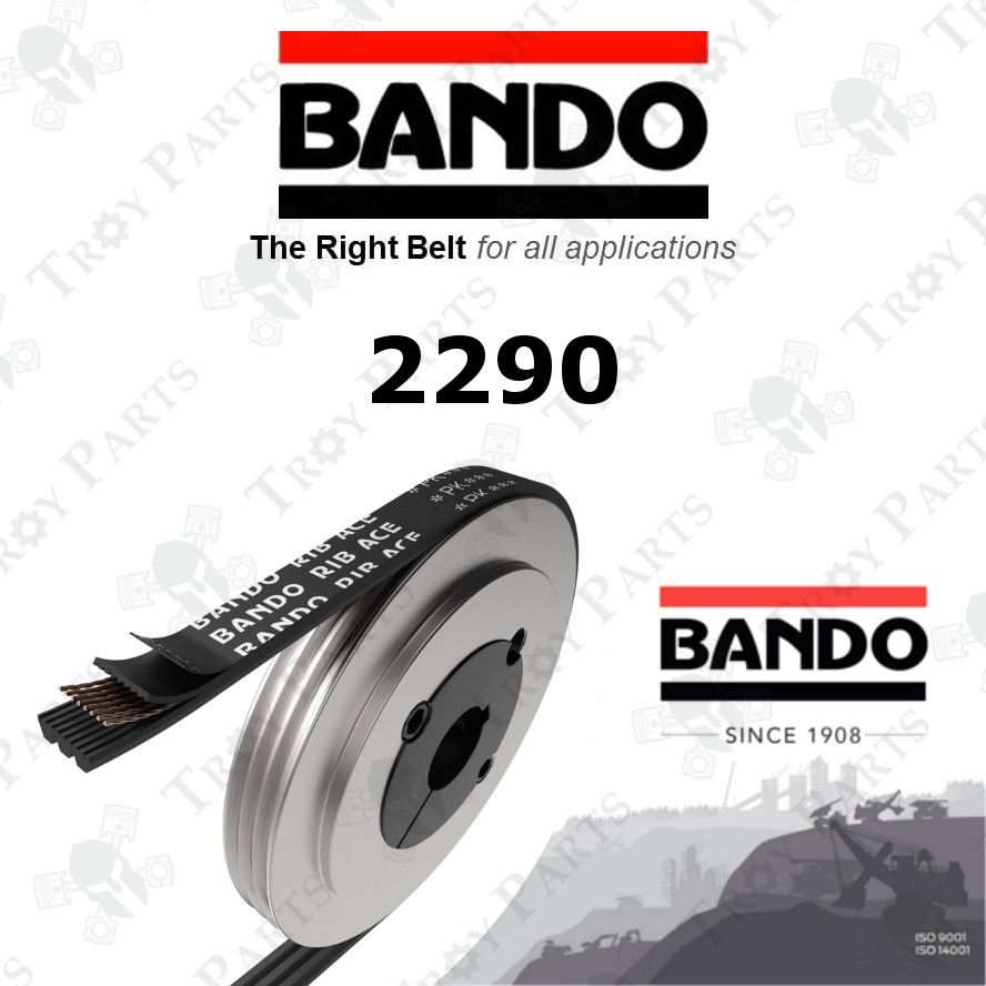 Original Bando RPF V Fan Belt 2290 for Air Cond / Alternator / Power ...