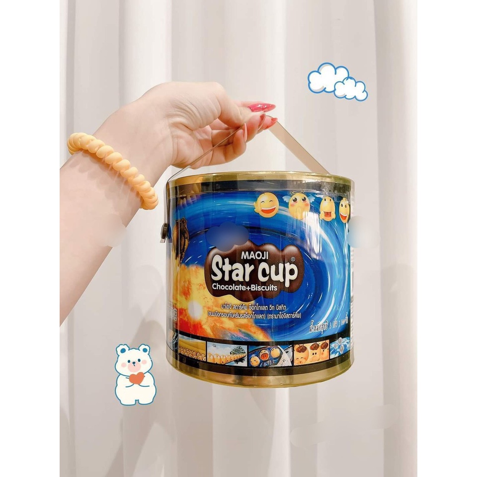 Starcup Thai Chocolate Ice Cream Biscuits MAOJI thailand 600g Crunchy Candy Prairie starcup ...