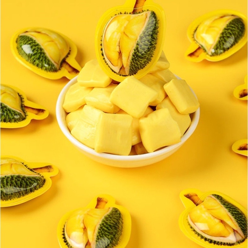 Ready Stock Durian candy 60Pcs Soft Chewy Candy Musang King Candy ...