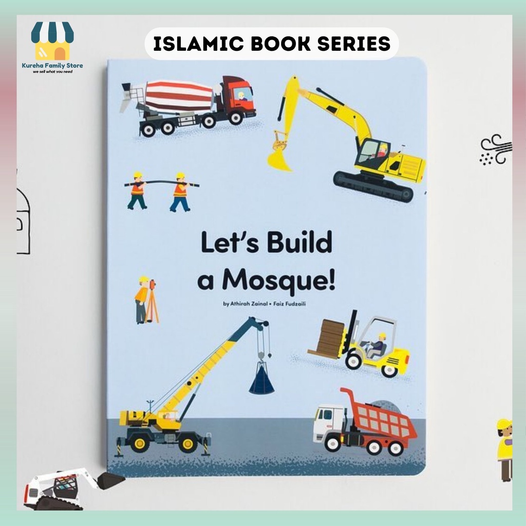 BOARD BOOK Let's Build a Mosque! Islamic Themed Educational Sensory ...
