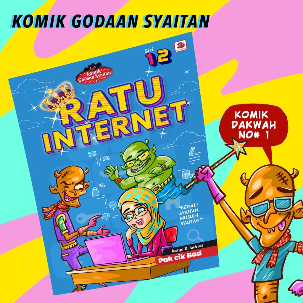 komik godaan syaitan RATU INTERNET pakcik bad | Shopee Malaysia