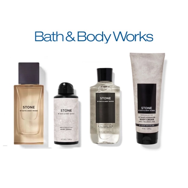 Bath & Body Works Stone Body Spray / Body Wash Shower gel / Body ...