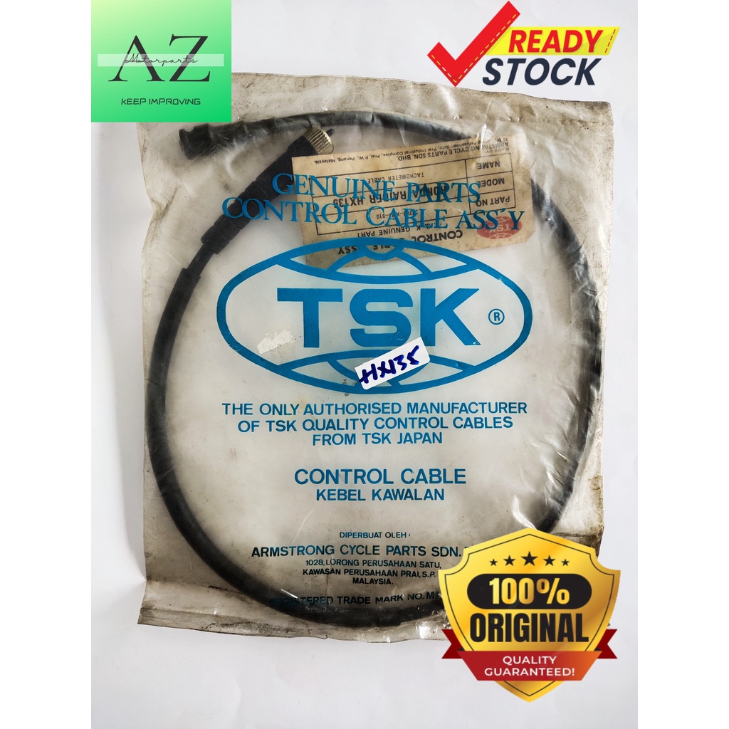 CABLE TSK HONDA HX135 RAIDER TACHOMETER / RPM ( ORIGINAL TSK ) | Shopee ...