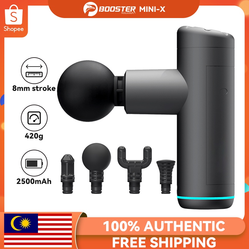 Booster MINI X Deep Tissue Massage Gun Quiet and Portable Muscle ...