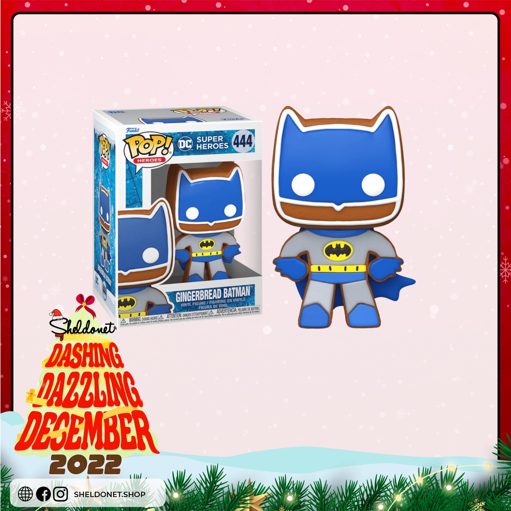 Funko Pop! Heroes: DC Holiday - Batman (Gingerbread Man) | Shopee Malaysia