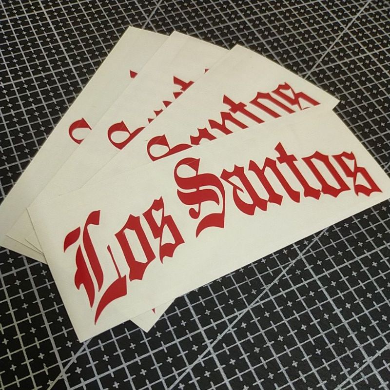 GRAND THEFT AUTO GTA LOS SANTOS CUTTING STICKER | Shopee Malaysia