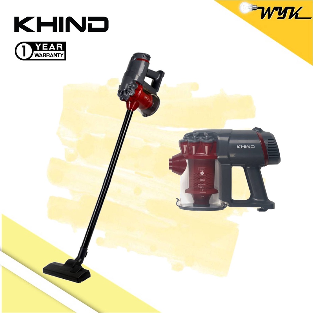 KHIND Vacuum Cleaner Basic Permium Starter Kit VC66B/VC68P (Red/Gold ...