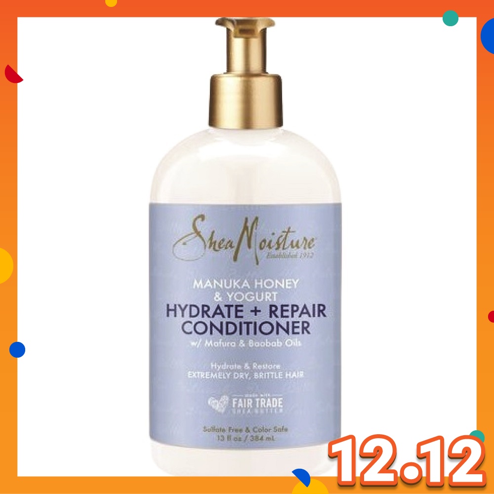 Shea Moisture Manuka Honey & Yogurt Hydrate & Repair Conditioner (384ml ...