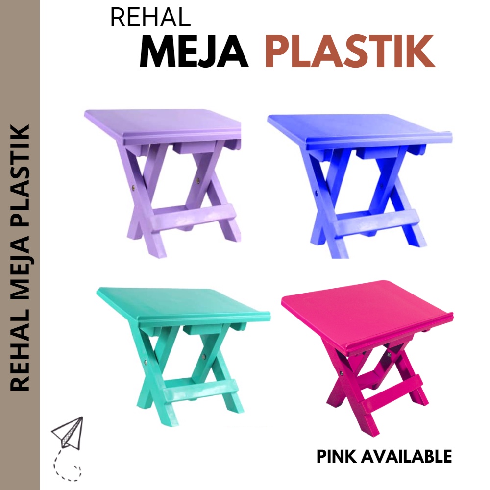 Meja Rehal Plastik Kecil Sederhana Reading Table Rihal Meja Mengaji ...