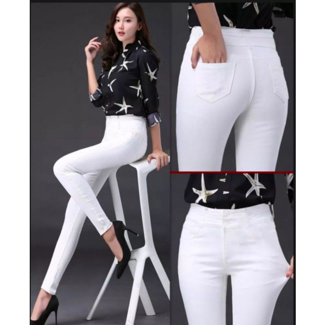 ( CLEAR STOCK )SELUAR PUTIH BUNDLE/ WHITE PANTS MURAH | Shopee Malaysia