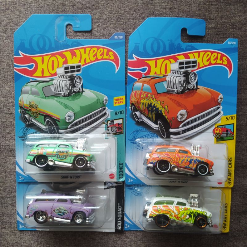 Hot Wheels Tooned Surf 'N Turf (TOONED / ROD SQUAD / HW ART CARS ...