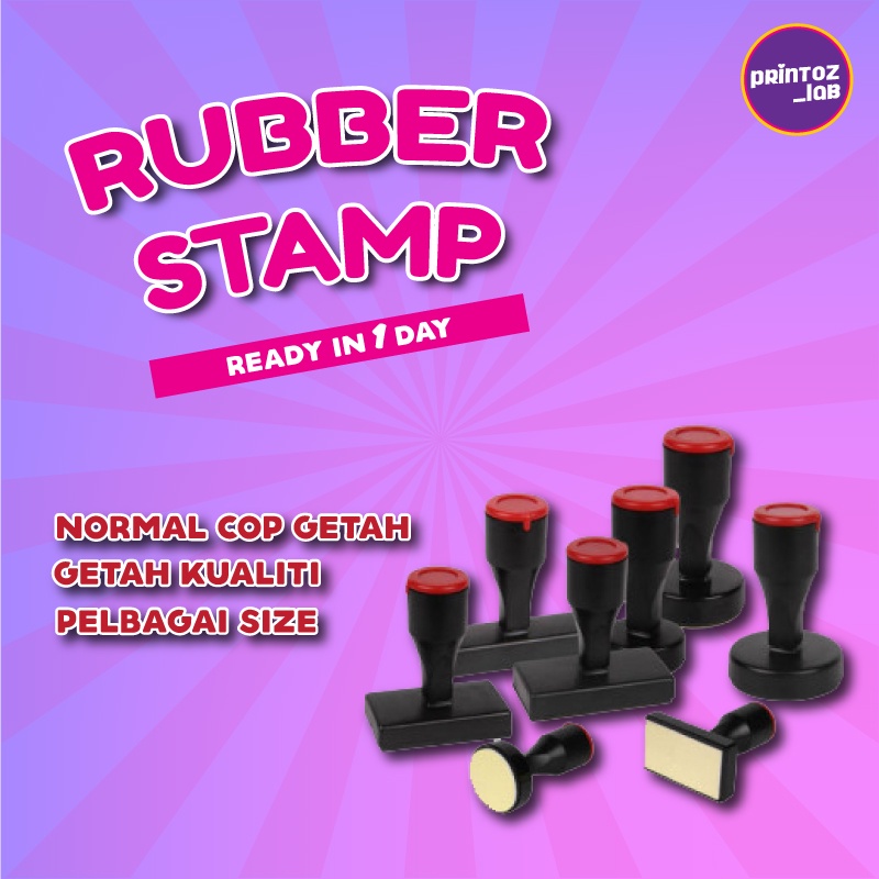 COP BIASA | RUBBER STAMP NO INK | ALL SIZE PROVIDED | CONTACT US FOR ...