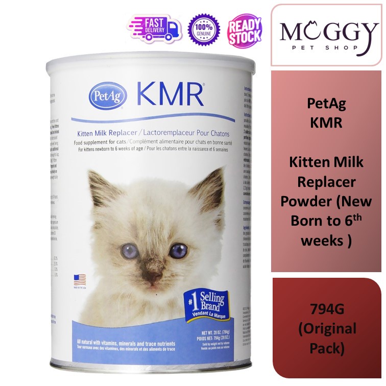 PetAg KMR 1st Step Kitten Milk Replacer 28oz / 794g | Shopee Malaysia
