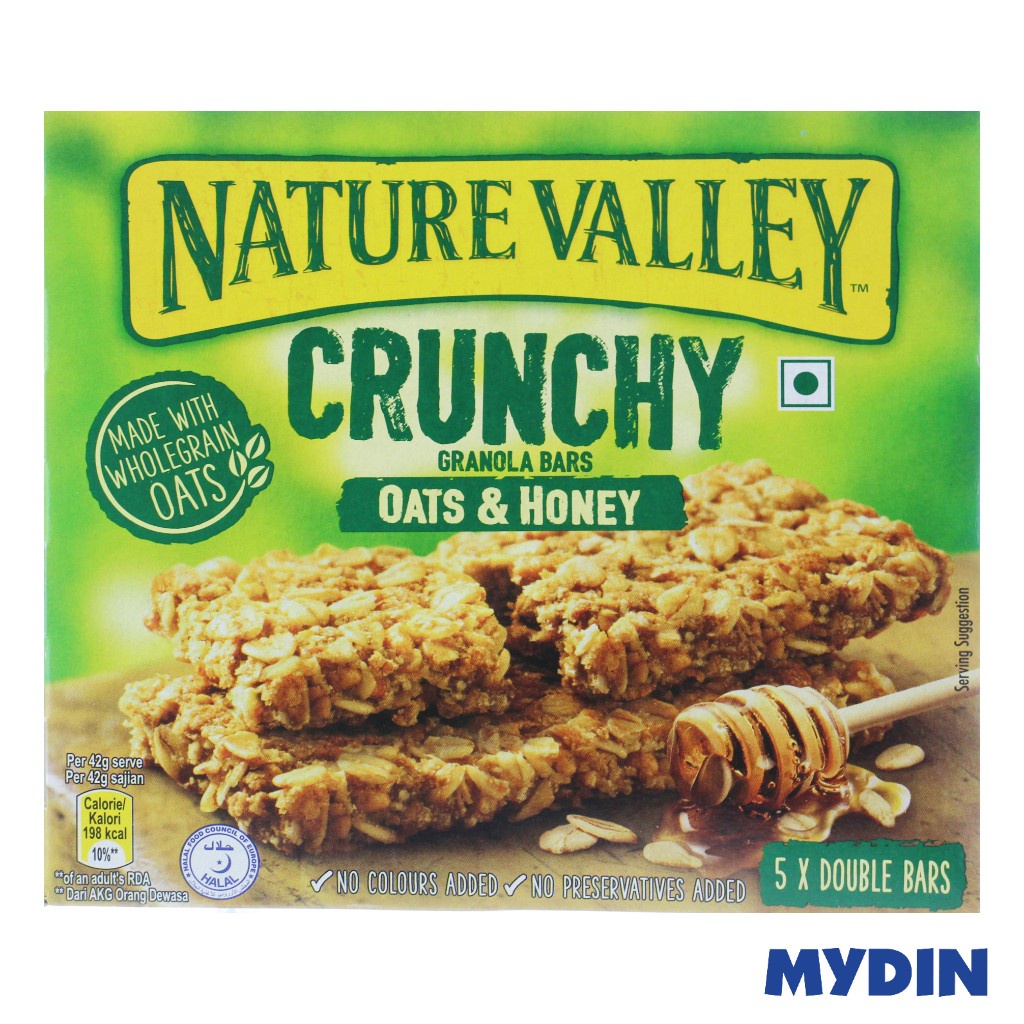 Nature Valley Crunchy Granola Bar Oats & Honey 252g | Shopee Malaysia