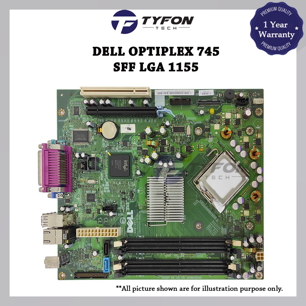 Dell Optiplex 745 SFF LGA775 WF810 0WF810 WK833 0WK833 Desktop ...