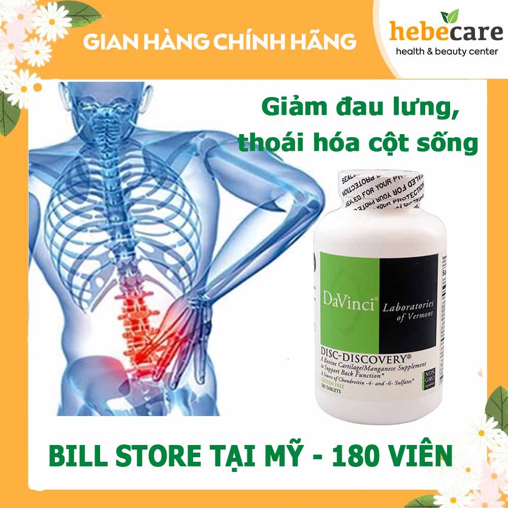 Davinci Discovery - Supports Herniation Of Spine Spine Pads 180 Tablets ...