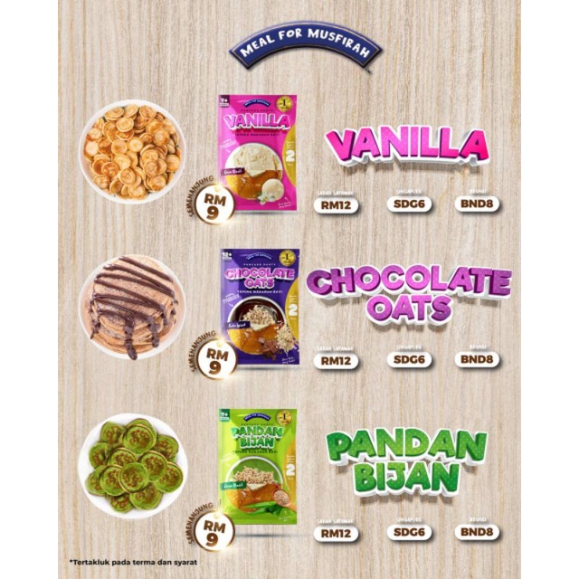 Meal For Musfirah Pancake Premix 7M & Pancake Premix 12M /Baby Food ...