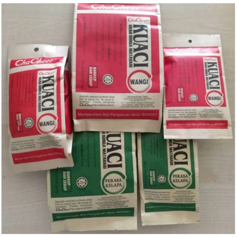 ChaCheer ChaCha Kuaci Wangi / Sunflowerseed | Shopee Malaysia