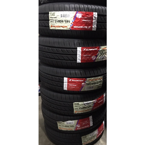 165/60R13 165 60 13 SILVERSTONE Car Tyre Tire Kereta Tayar Wheel Rim 13 ...