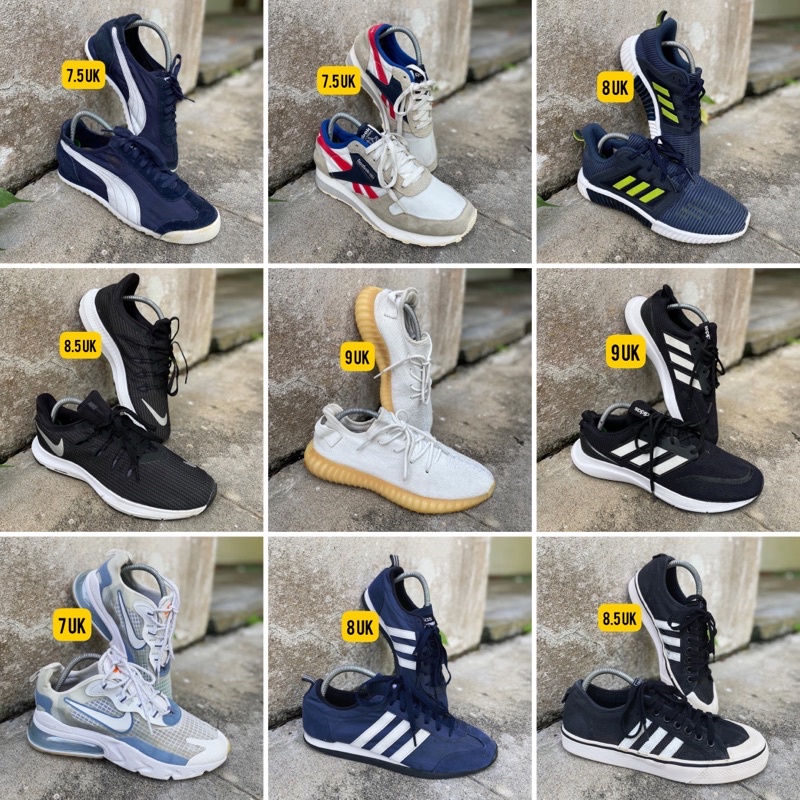 Kasut Bundle Terpakai | Sneakers Murah | READY STOCK | Shopee Malaysia