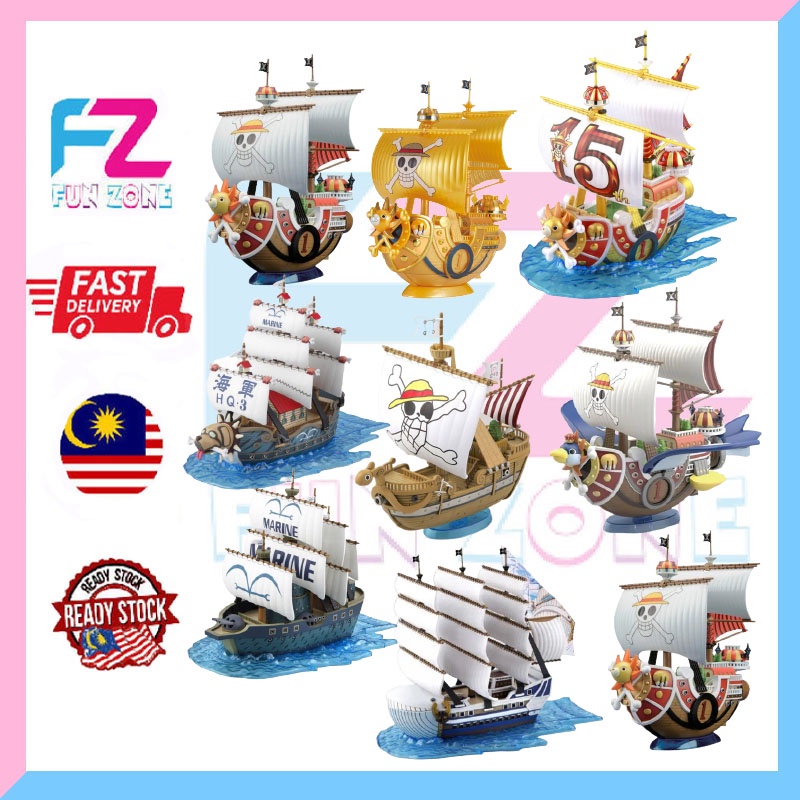 ONE PIECE PIRATE SHIP MODEL BOAT PVC ACTION FIGURE | Shopee Malaysia