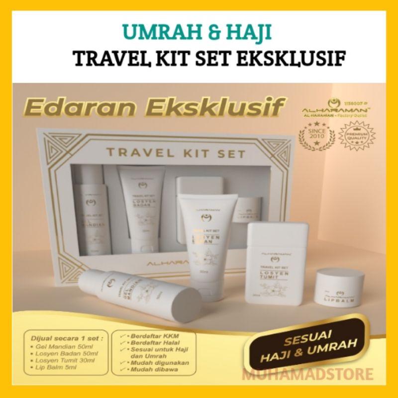 AL HARAMAN UMRAH & HAJI TRAVELLING CARE KIT PILIHAN | Shopee Malaysia
