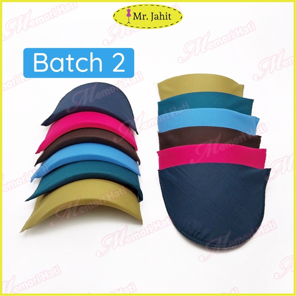 Span Bahu Siap Jahit Shoulder Pads Padding Batch 2 3/8", 1/2", 3/4" & 1 ...