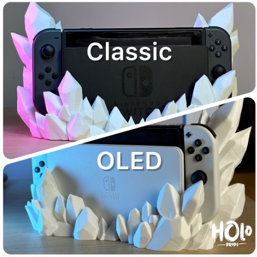 NINTENDO SWITCH DIAMOND CRYSTAL DECORATION - V1/V2 AND OLED VERSION ...