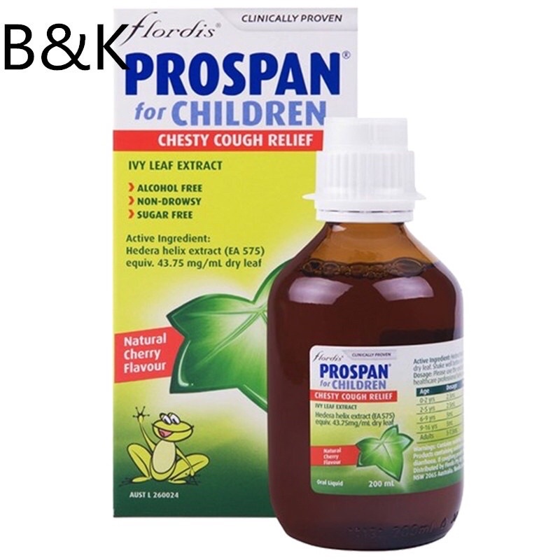 (Box Defect) Prospan For Children Chesty Cough Relief 200ml | Shopee ...