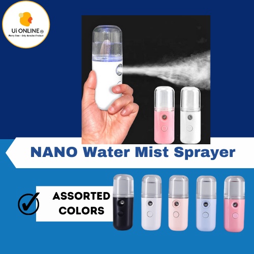 Mini Summer Handheld Nano Water Mist Sprayer Usb - 30ml (assorted ...