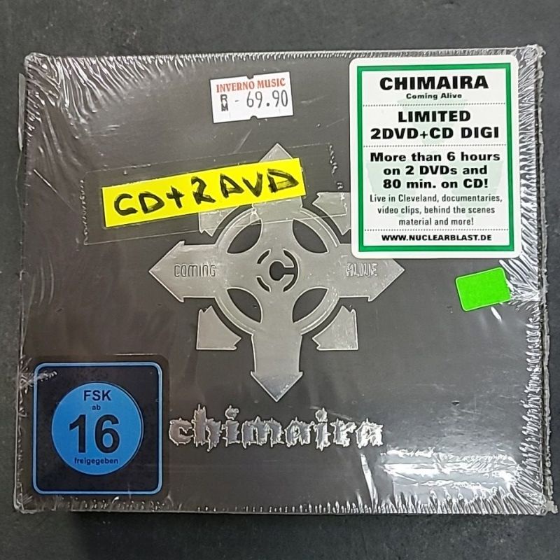 Chimaira - Coming Alive (CD+2DVDs) | Shopee Malaysia