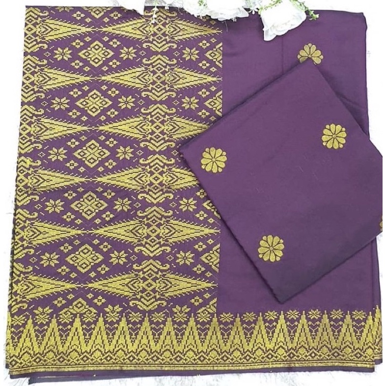 KAIN PASANG, KAIN SONGKET TABUR, KAIN SONGKET BUNGA TABUR, KAIN SONGKET ...