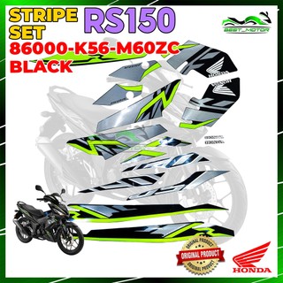 100% ORIGINAL HONDA RS150 V1 / RS150R / RS 150 COVERSET COVER SET ...
